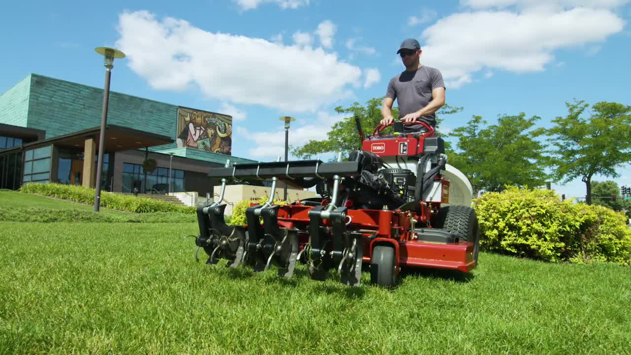 Most Versatile Mower! TORO GrandStand MULTI FORCE Stand-On Mower