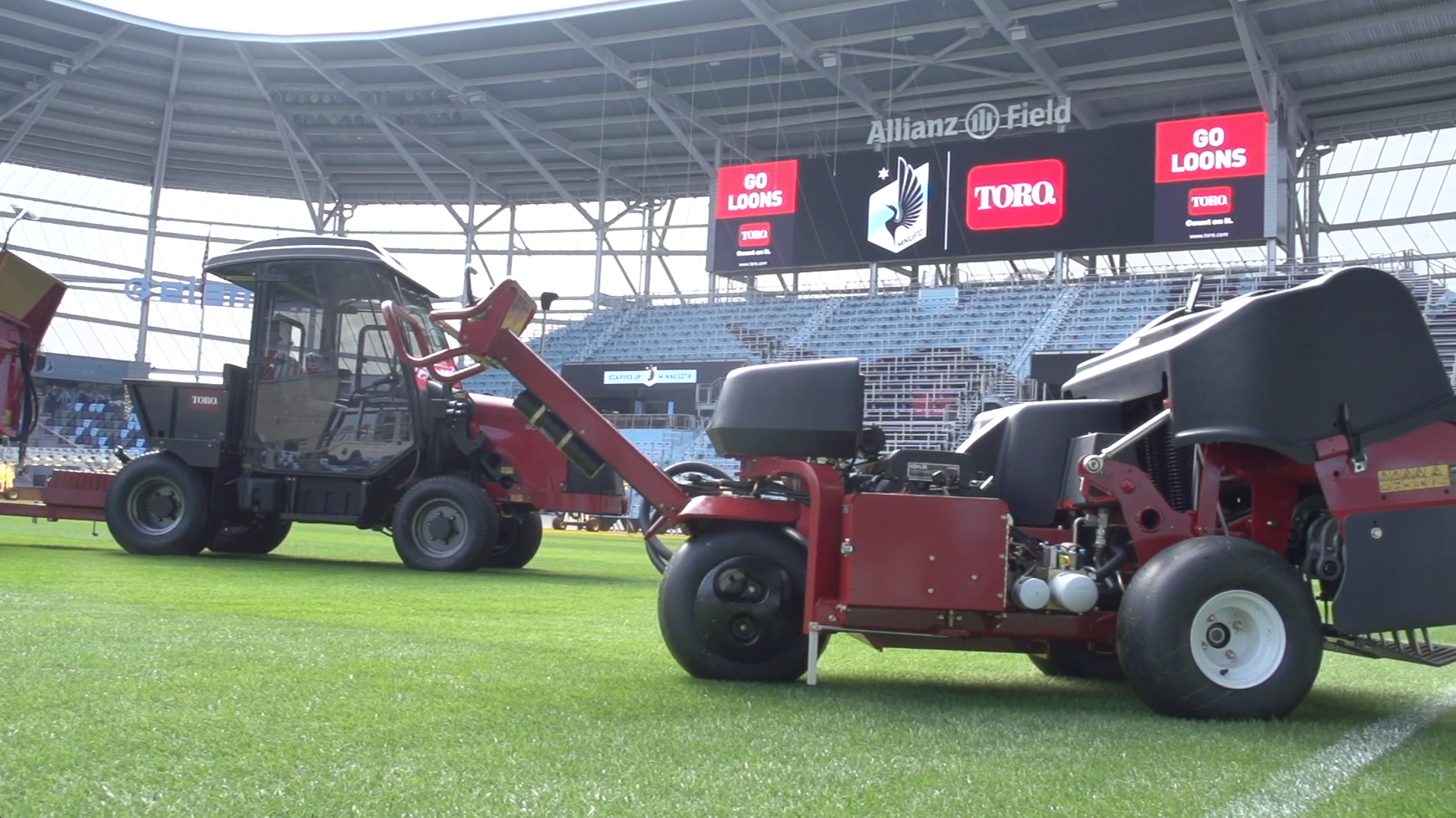 First Cut with Toro Equipment – Minnesota United FC - Toro Commercial Video